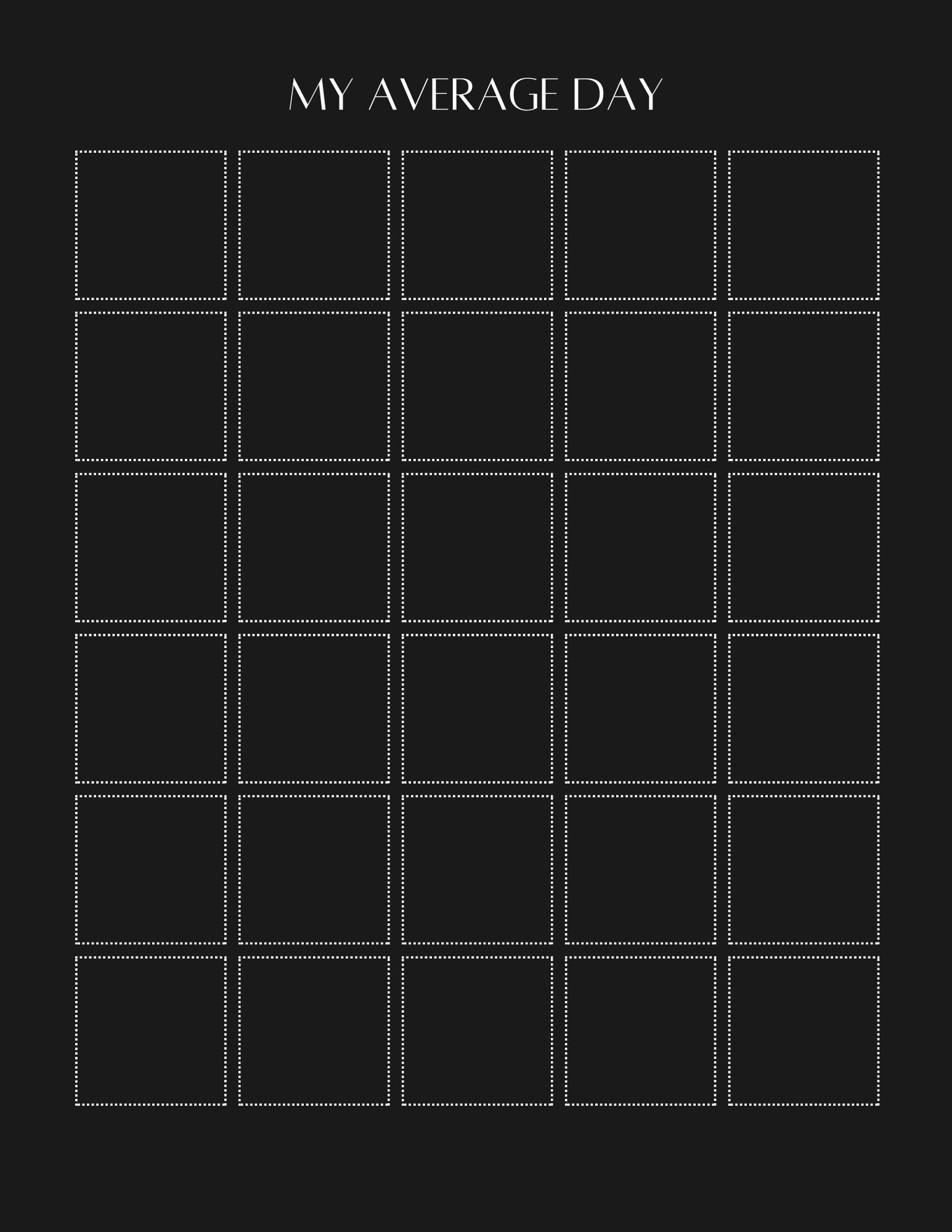 Dark Mode Vision Board Planner - Etsy