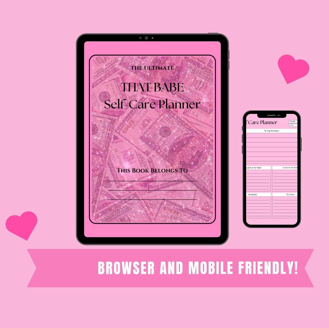 DFY Self Care Planner - Etsy