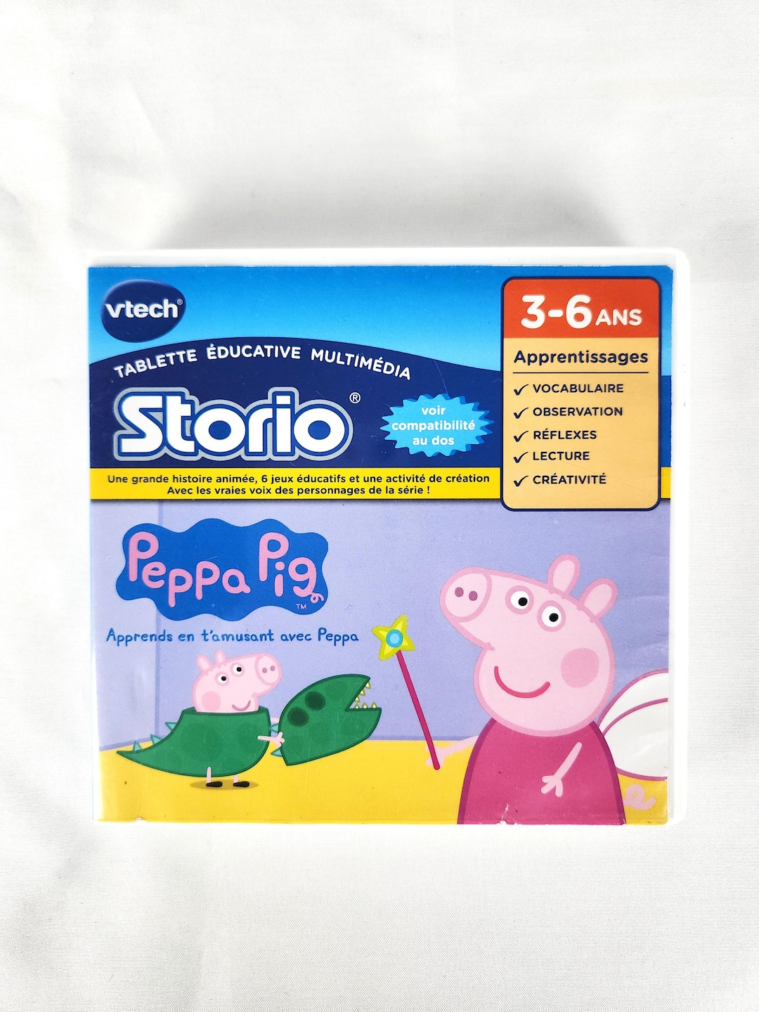 Vtech Game Storio Peppa Pig - Etsy
