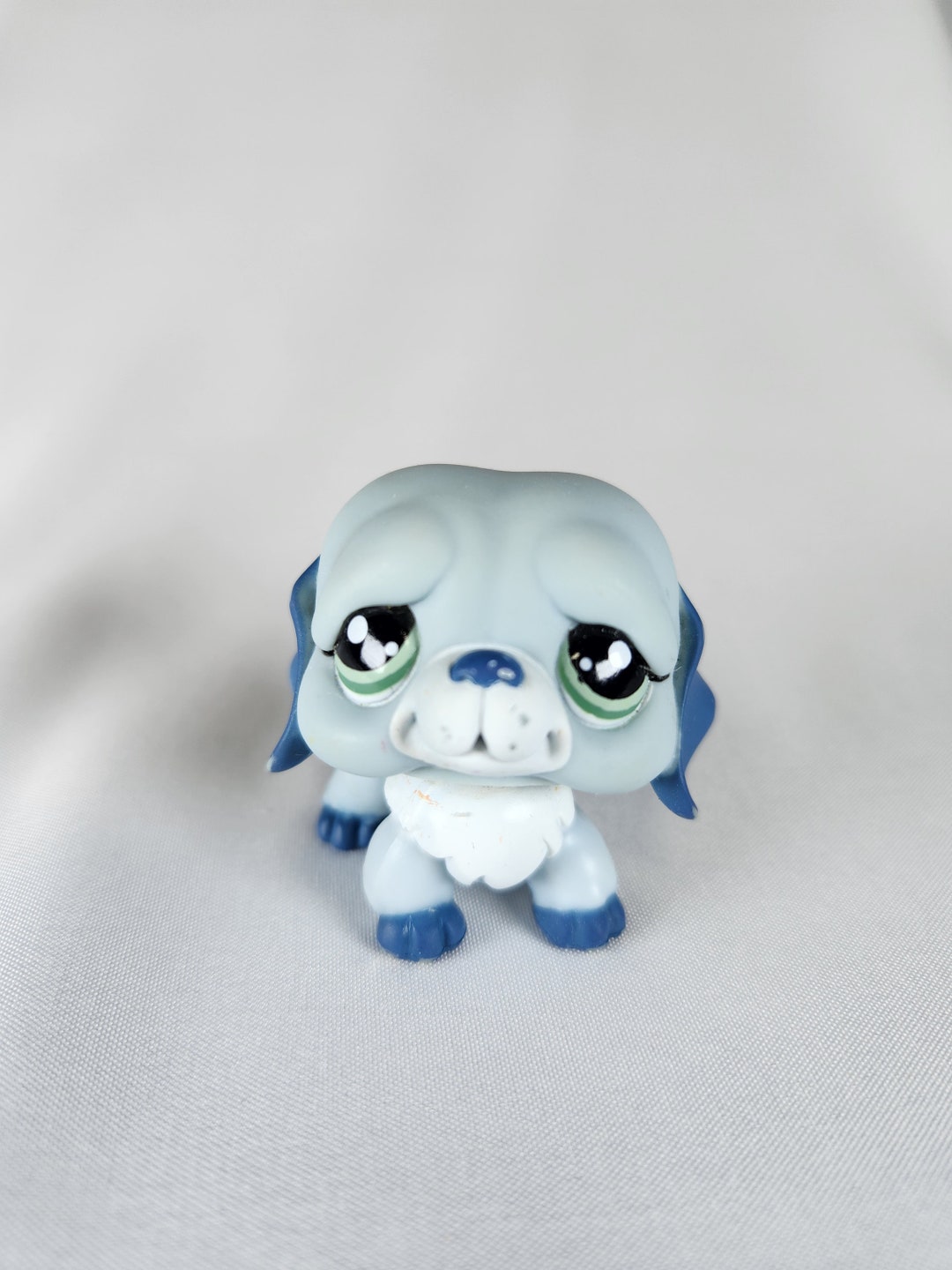 Littlest Petshop LPS Blue Saint Bernard Dog 1087 - Etsy