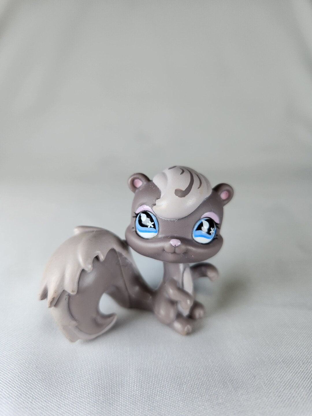 Littlest Pet Shop LPS Hasbro #484 Gray Squirrel Skunk - Etsy