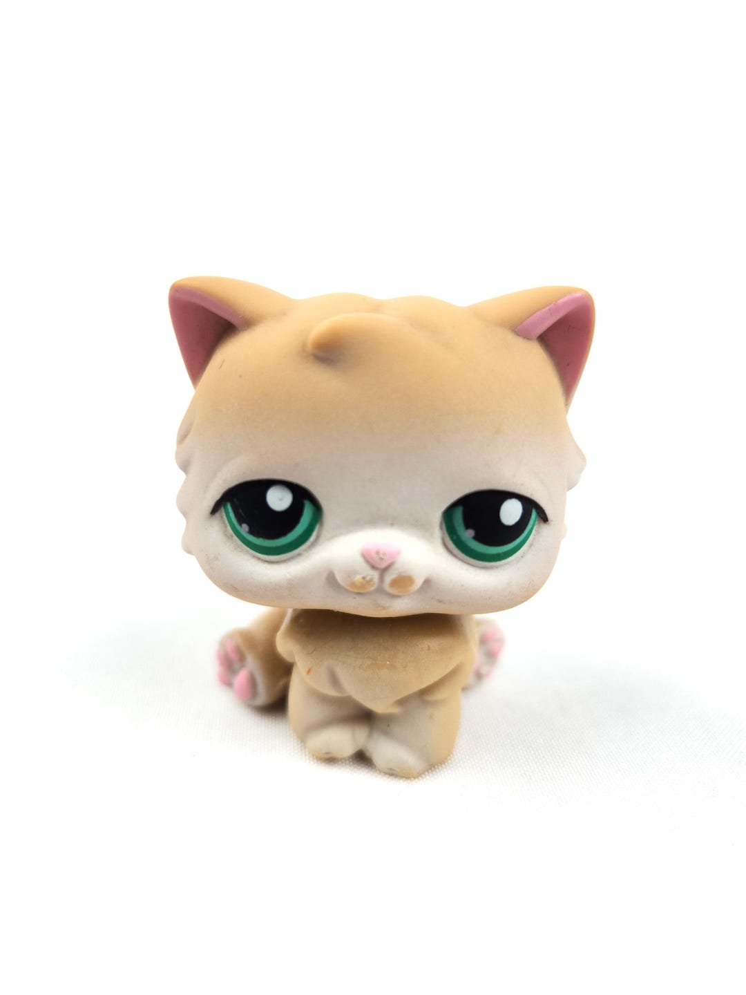 Littlest Petshop LPS Brown Persian Cat #129 - Etsy
