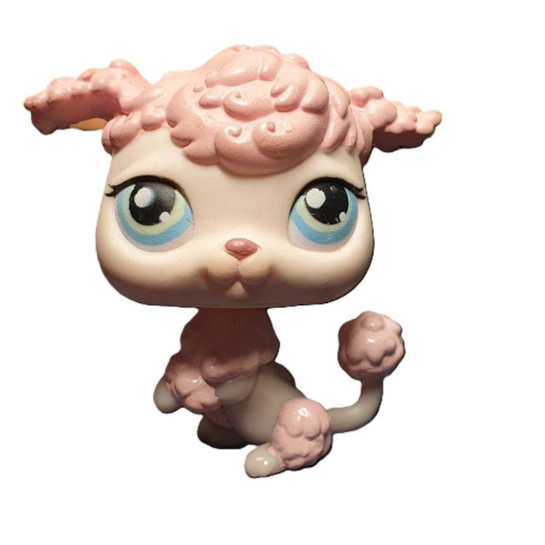 Littlest Petshop LPS Pink Poodle Dog 48 - Etsy