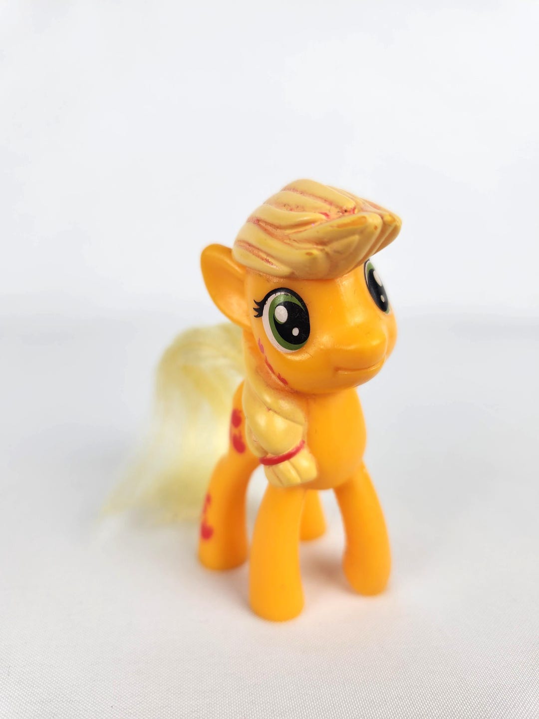 My Little Pony MLP Mcdonalds Pony Applejack Yellow Hasbro - Etsy