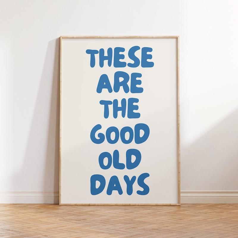 Good Old Days - Etsy