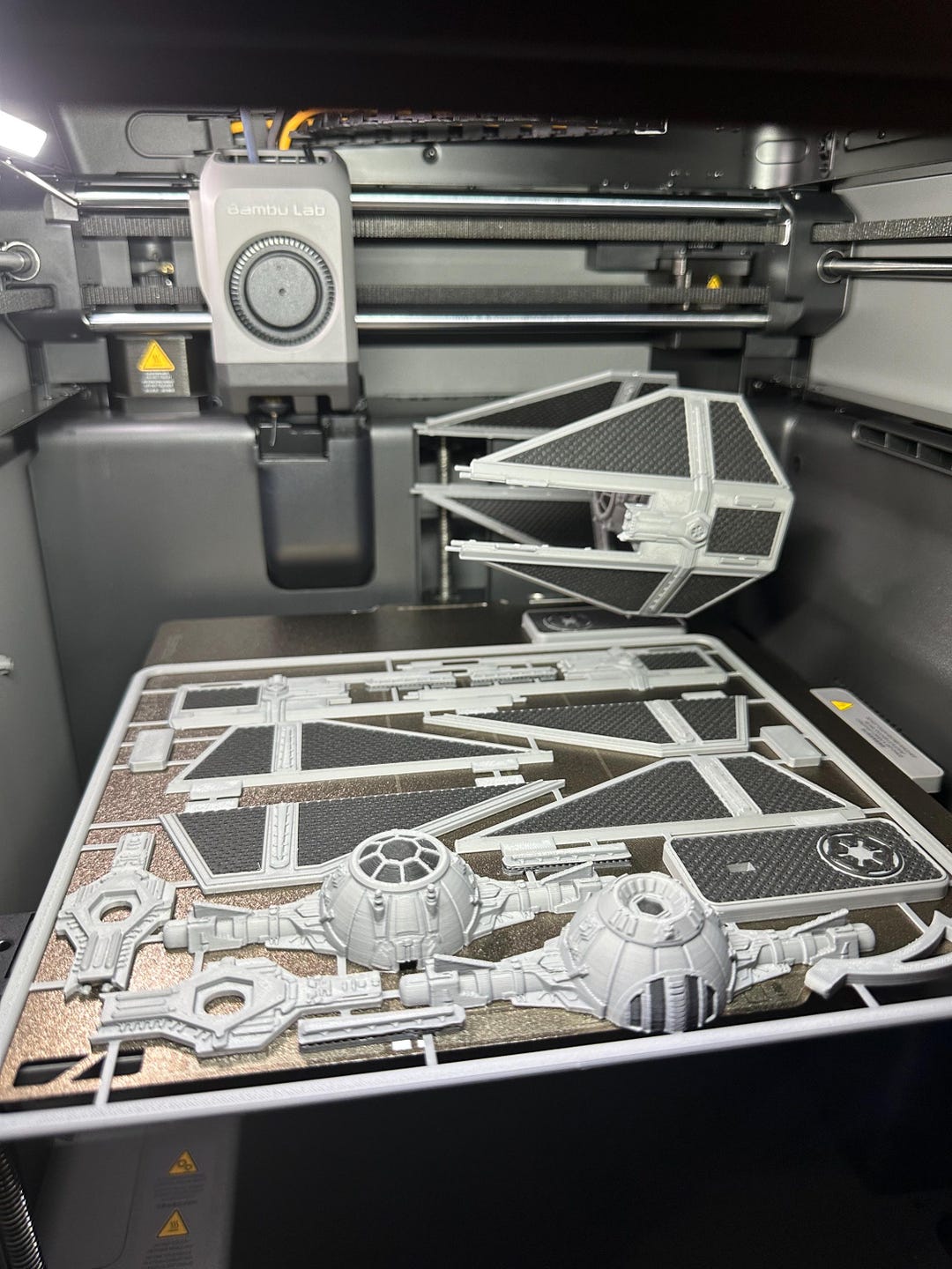 TIE Interceptor Kit Card - Etsy