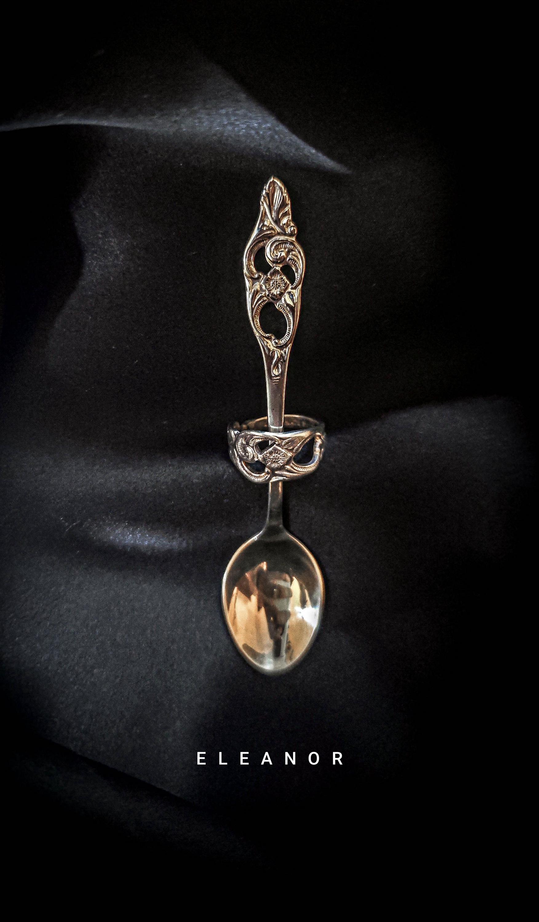 Eleanor Spoon Ring | Handmade Vintage Style | Adjustable Sustainable ...