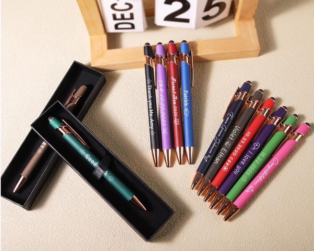 Custom Ballpoint Pen, Business Gift, Teacher Gift, Personalized Company ...