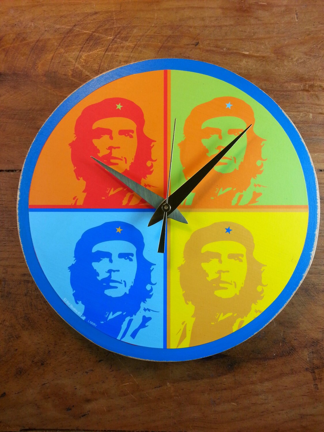 CHE Pop Art Wall Clock - Etsy