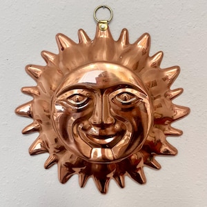 Vintage Smiling Sun Wall Hanging - Etsy