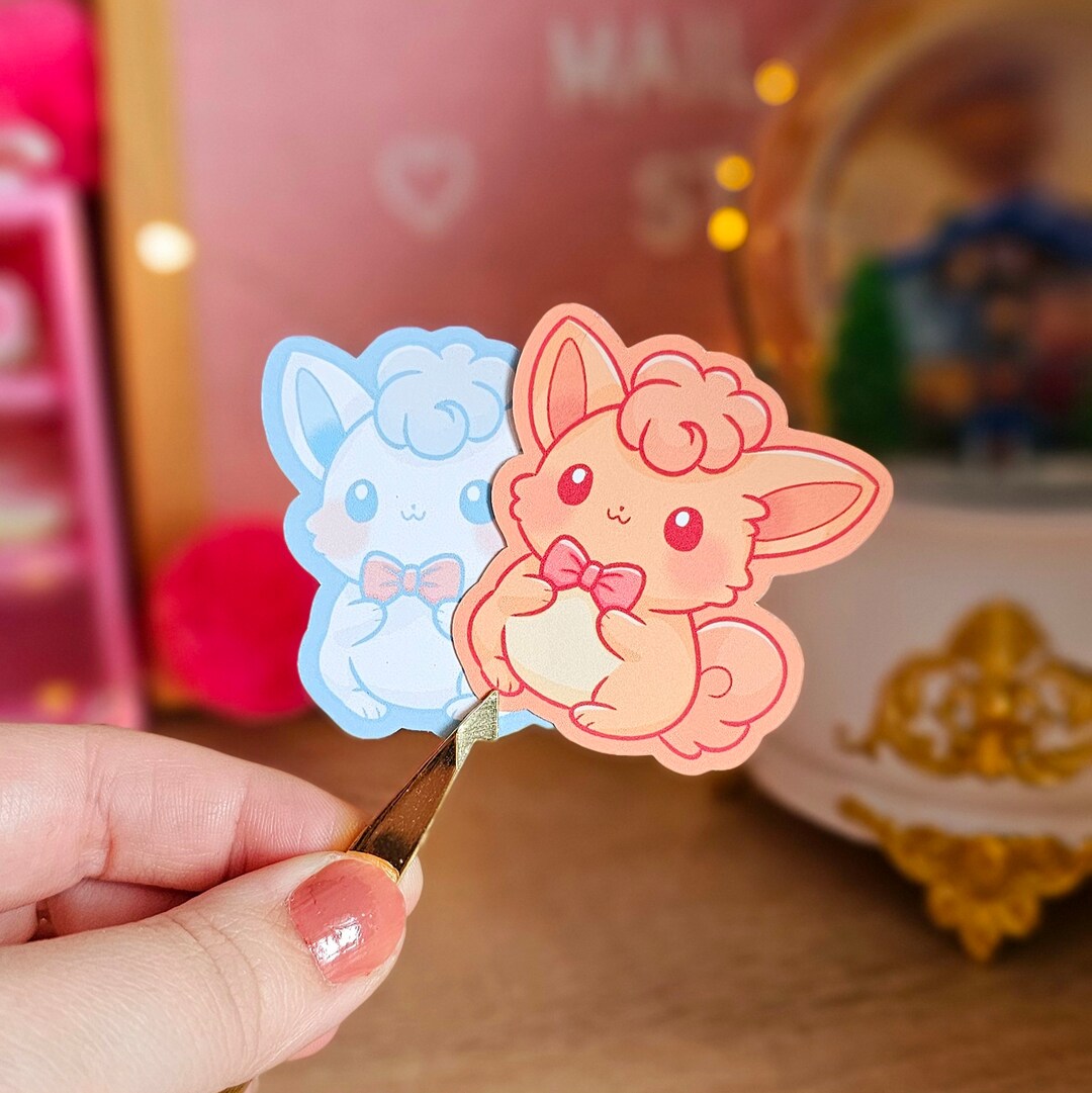 Pokemon Sticker Vulpix Sticker Bundle Vulpix Art Pokemon Art Anime ...