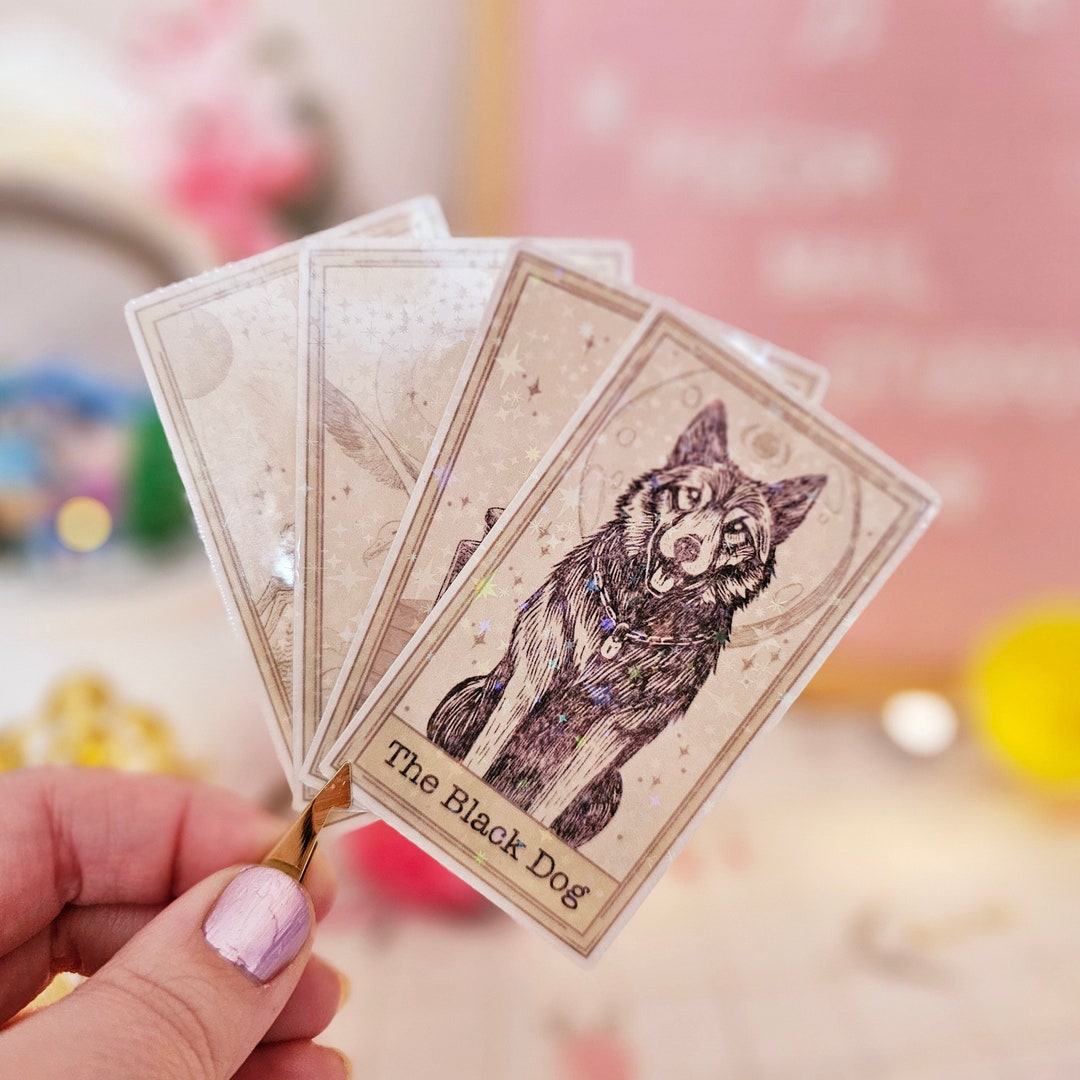 TTPD Inspired Tarot Card Sticker Bundle the Black Dog, the Bolter, the ...