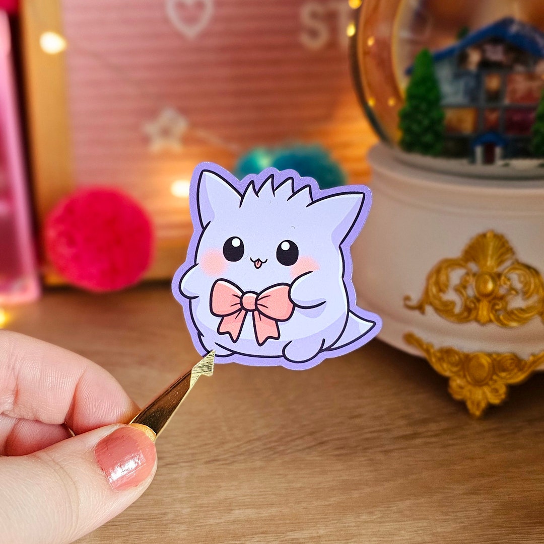 Pokemon Sticker Gengar Sticker Gengar Art Pokemon Art Anime Sticker ...