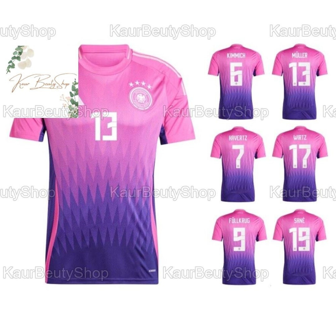 Euro 2024 Germany Football Jersey, 10 Musiala Away Kit, Adult and Child ...