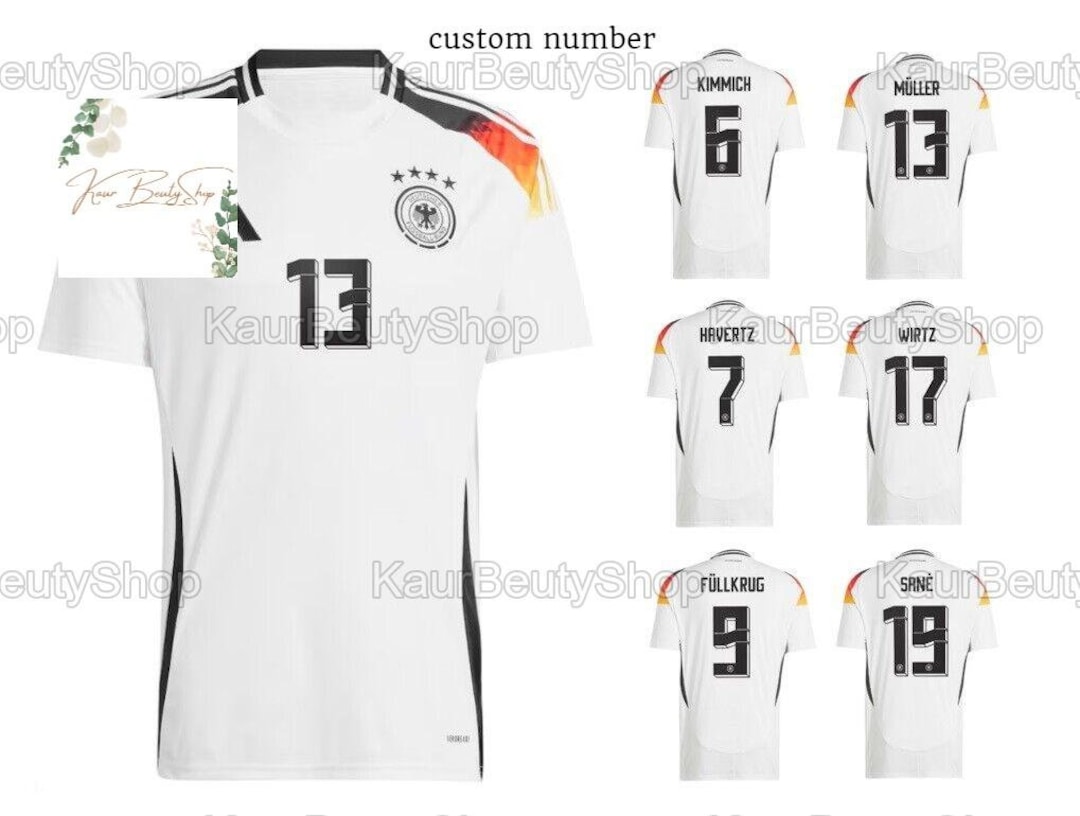 Euro 2024 Germany Football Men Jersey, Home Germany National Team ...