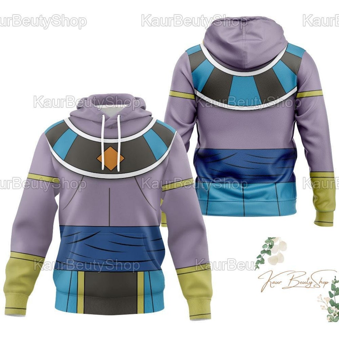 Halloween Cat Beerus Costume Hoodie, Dragon Ball Costume T-shirt, Anime ...