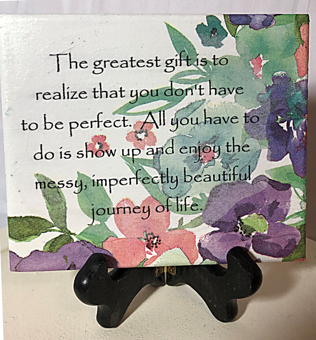 The Greatest Gift Inspirational 6x6 Mini Sign - Etsy