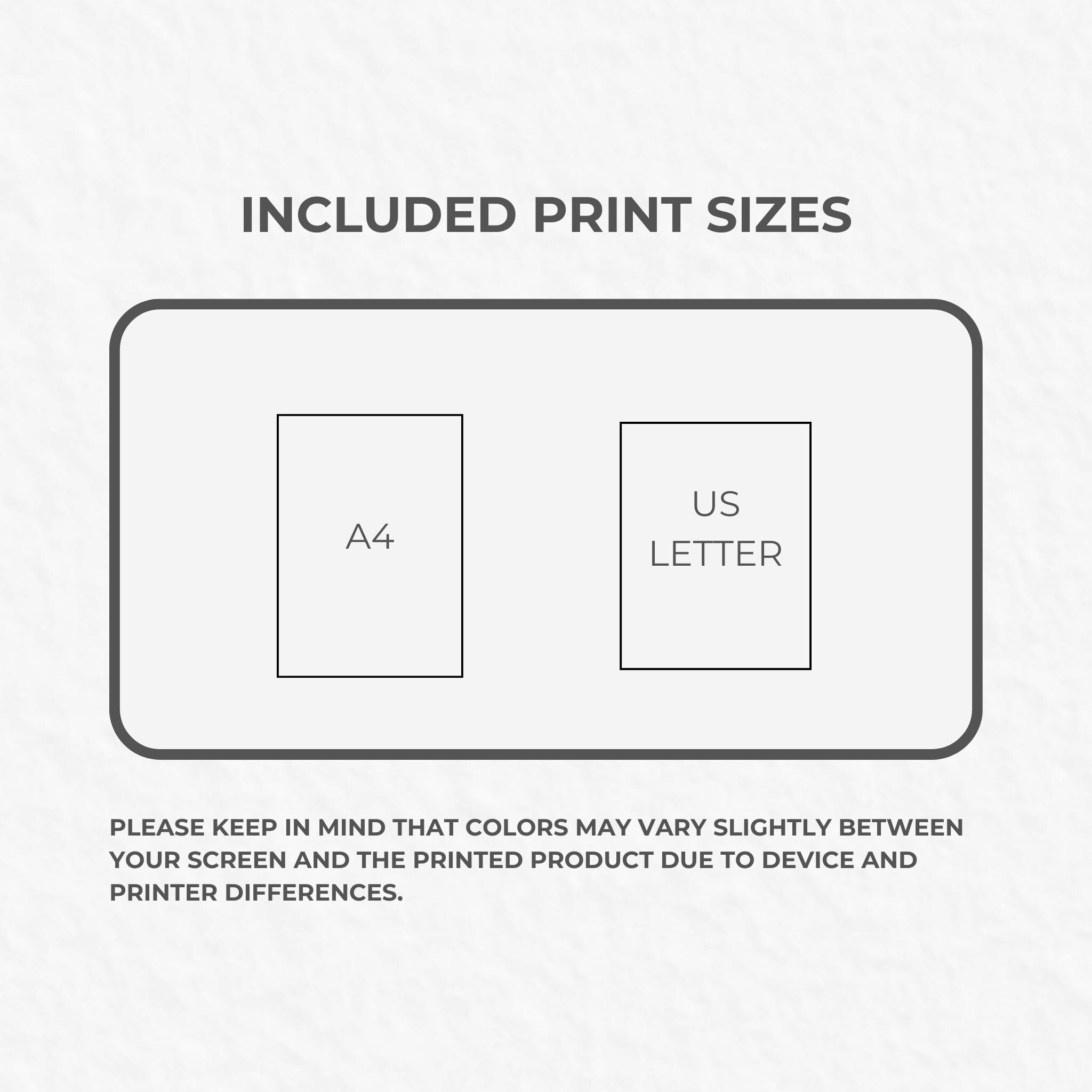 Colorful Alphabet Flashcards | Printable PDF | Learning Tool for Kids ...