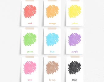 Weather Flashcards | Printable PDF | Learning Tool for Kids | US Letter ...