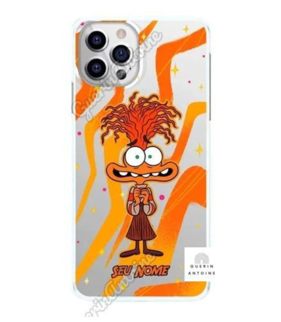 Personalized Anxiety Inside Out Phone Case, Disney Inside Out Phone ...