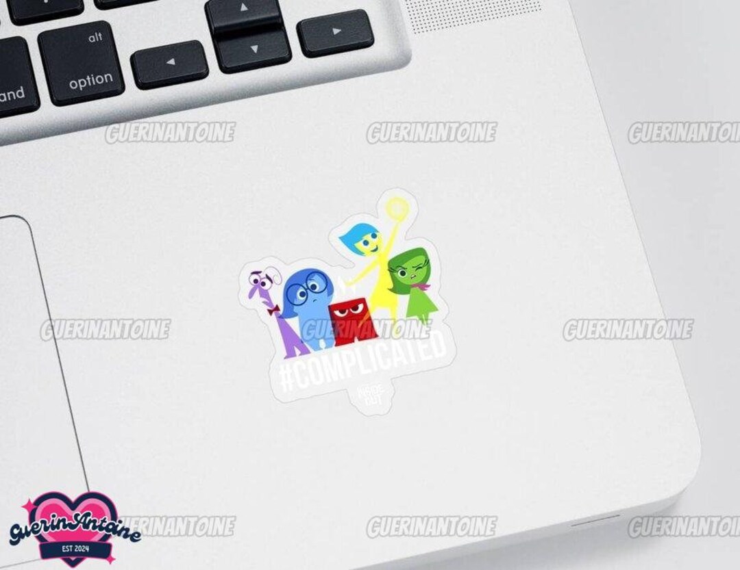 Disney Inside Out Sticker, It's Okay to Feel All the Feels Sticker ...