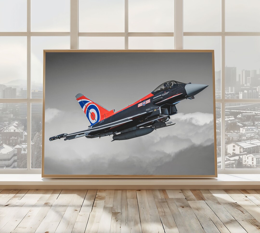 RAF Eurofighter Typhoon Print, Royal Air Force, Eurofighter Typhoon ...