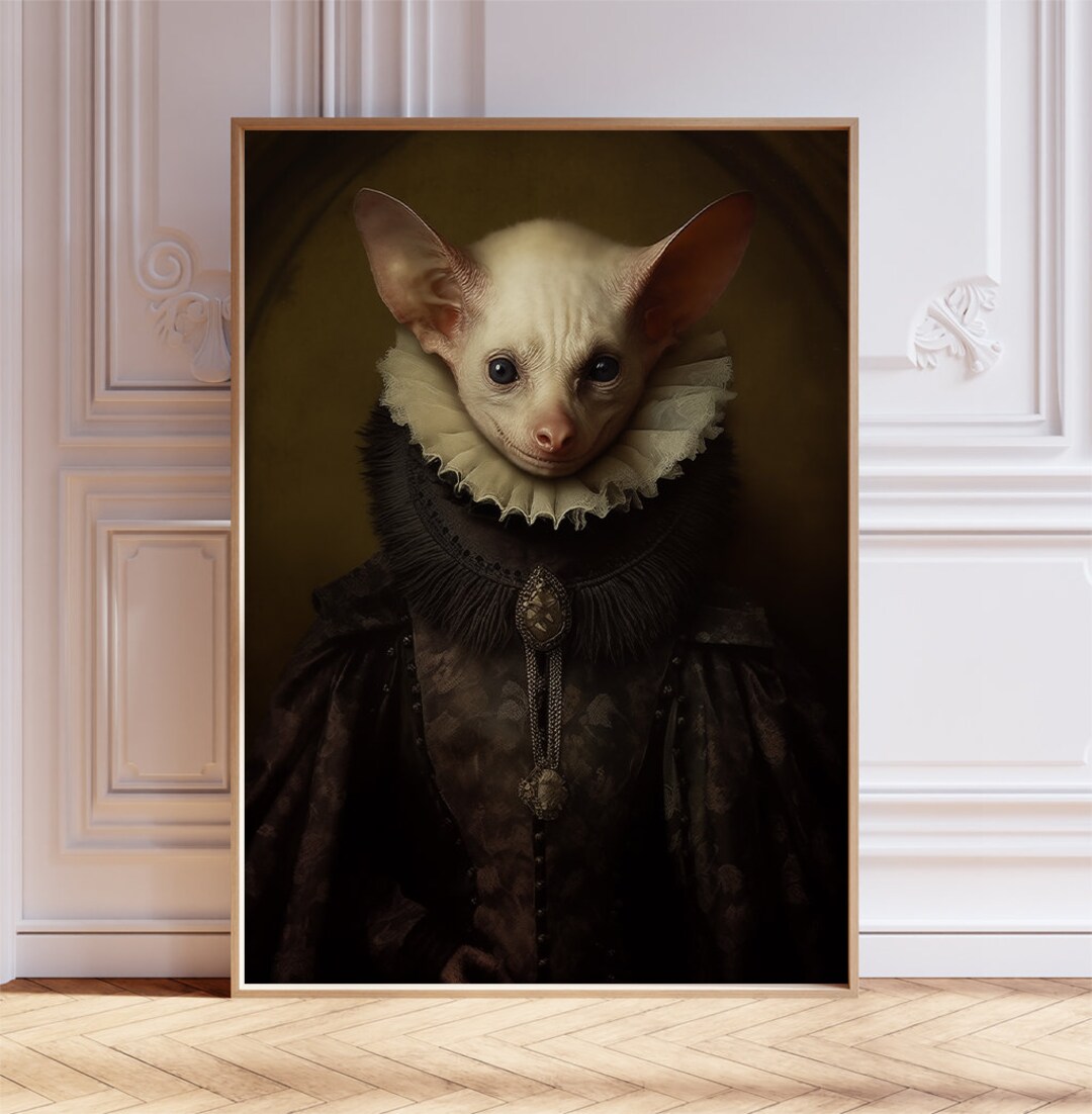 Gothic Vampire Bat Art Print, Gothic Art, Vampire Bat Poster, Vintage ...