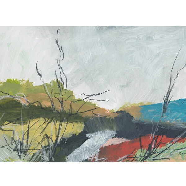 Abstract Landscape - Etsy