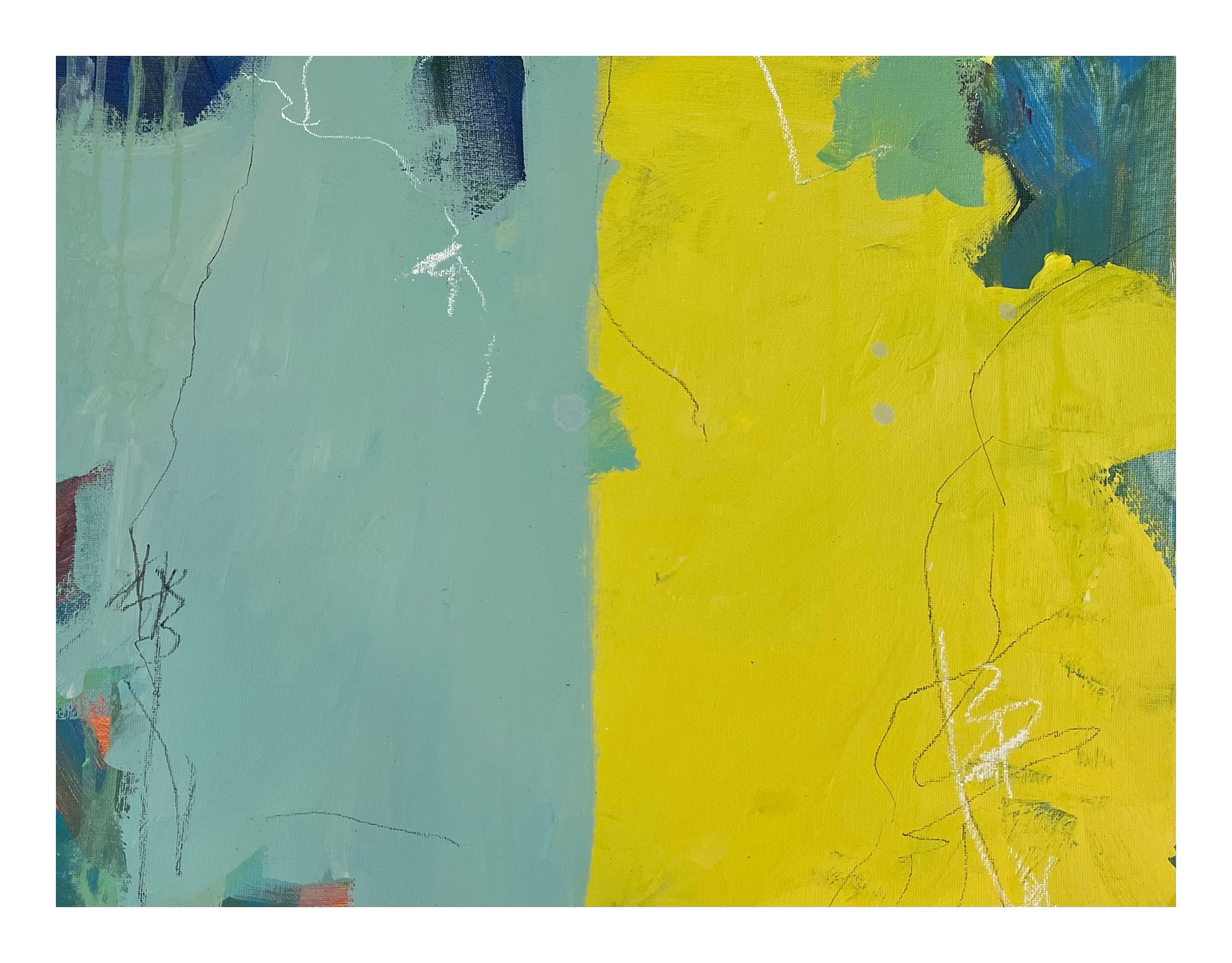 Abstract Art, Abstract Painting, Colorblock Home Decor, Framed Art ...