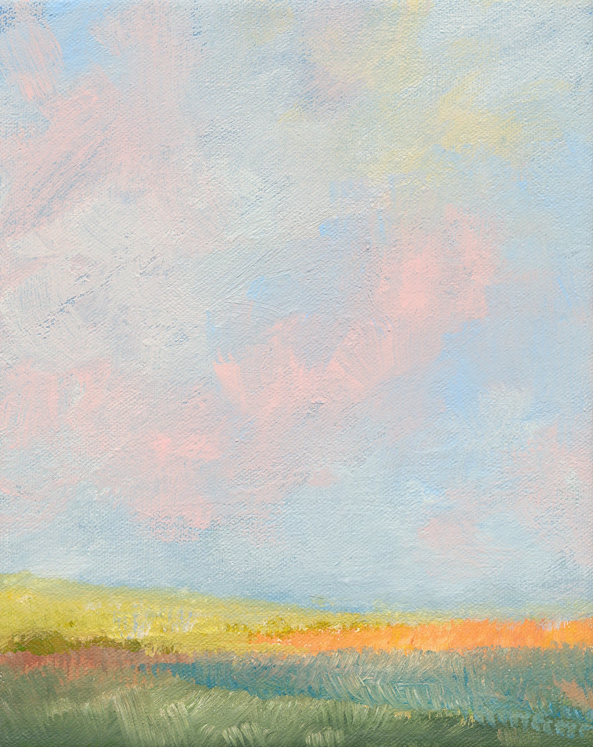 Original Abstract Landscape, Framed Art, Home Decor, Original Art ...