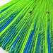 Neon Blue Green Dreads, Blue Green Ombre Dreadlocks, Synthetic SE ...