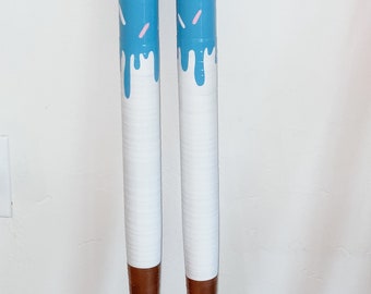 The Double Drip Ice Cream Plastic Baseball Bat - Etsy