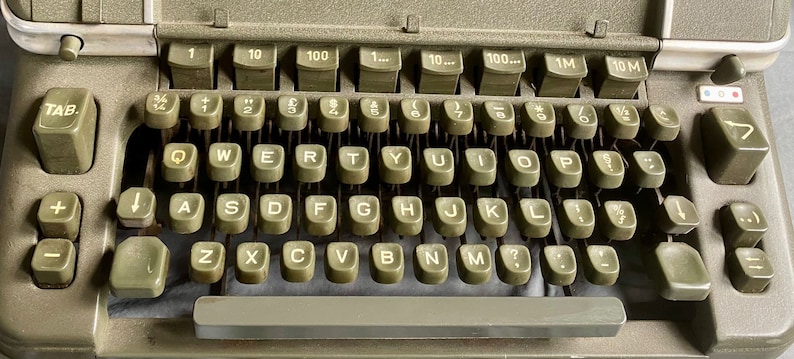 Rare Vintage Typewriter, Swiss Product - Etsy