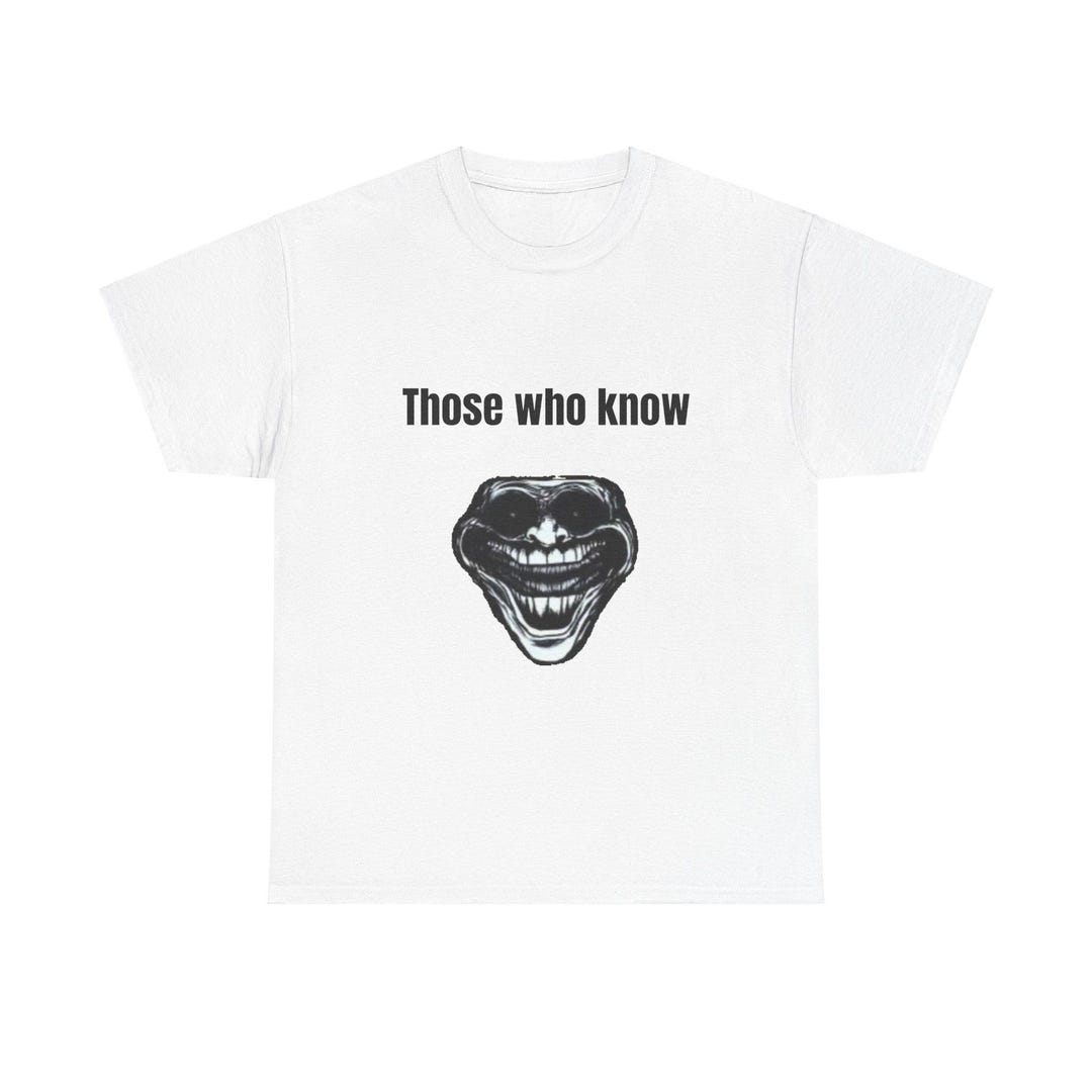 Those Who Know Brainrot Meme T-shirt - Etsy