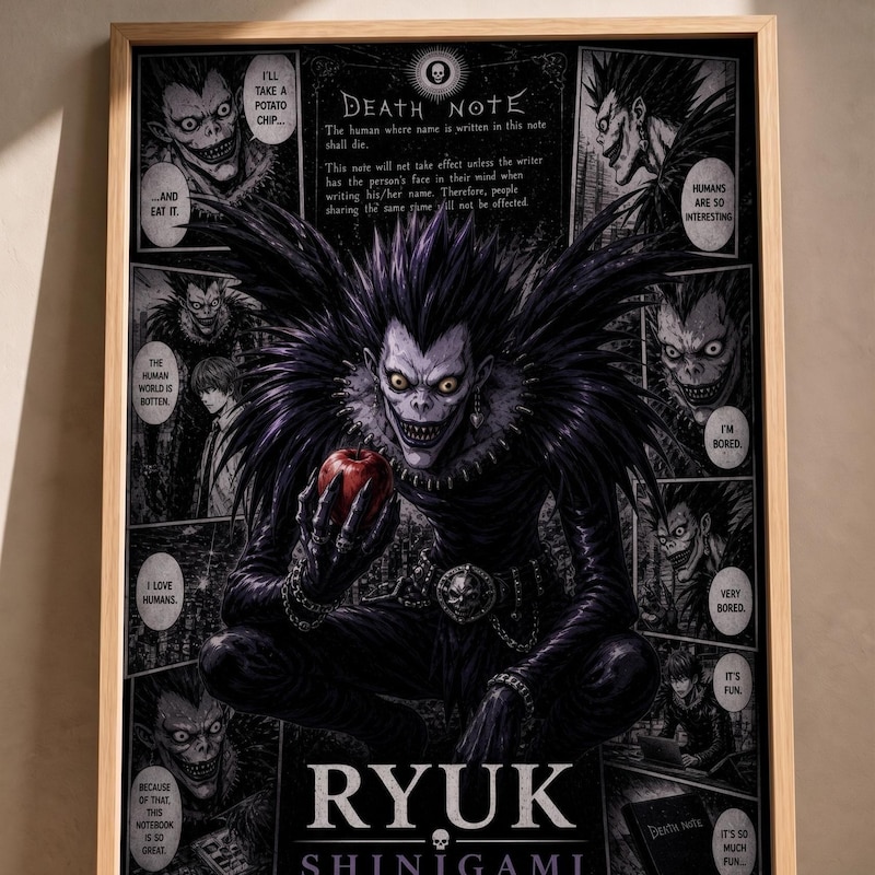 Death Note Poster - Etsy