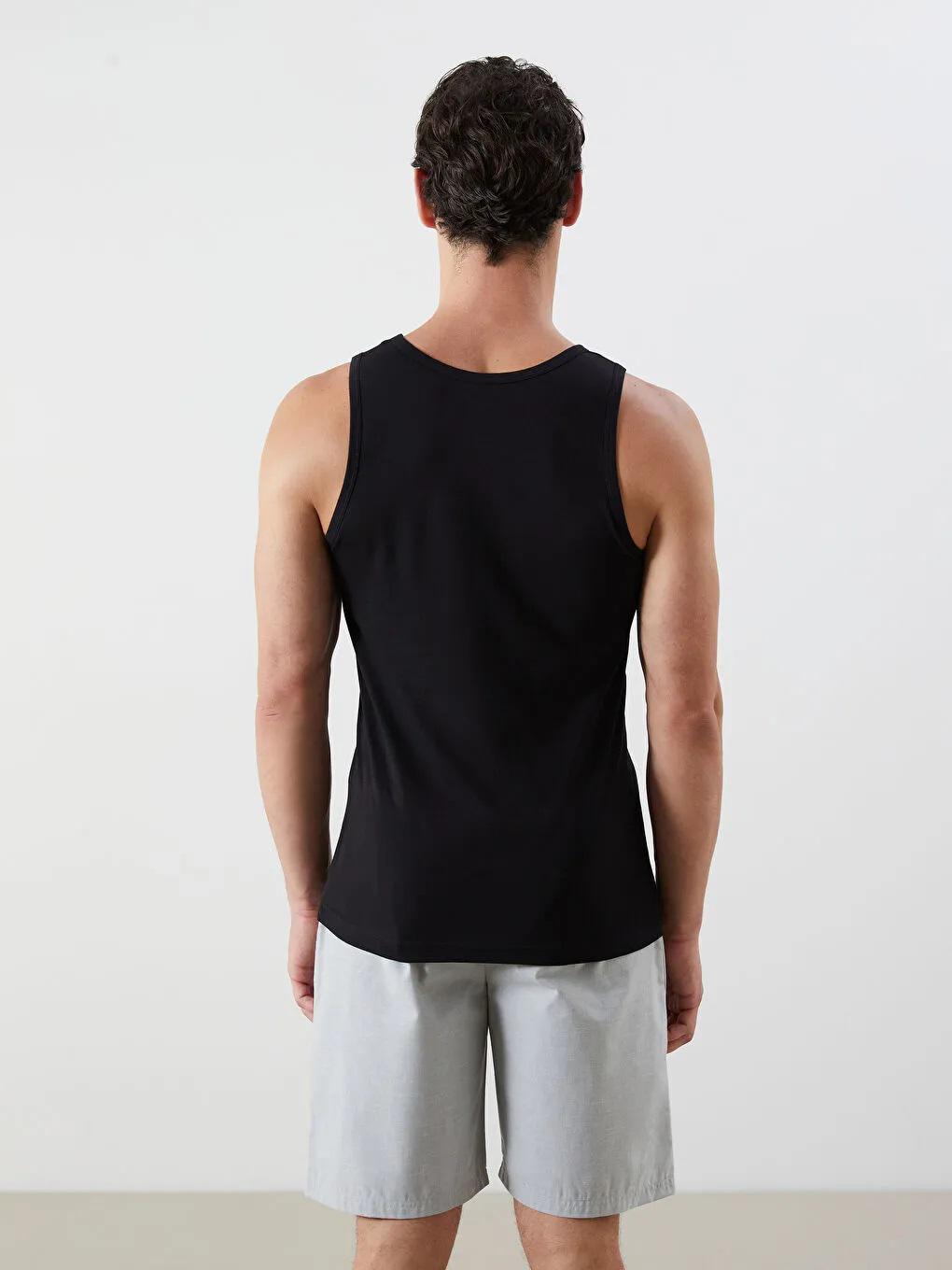 Men's Ribbed Cotton Tank Top: Slim Fit Sleeveless Undershirt - Etsy