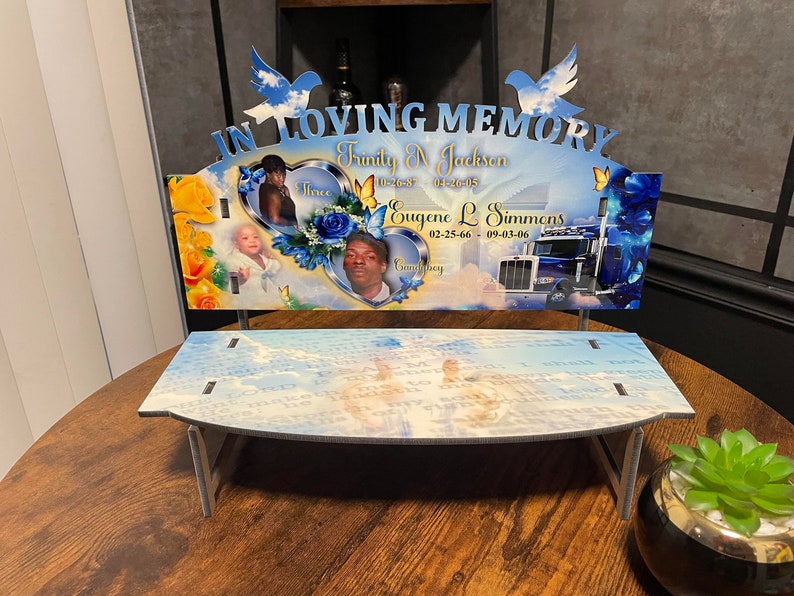 Custom Keepsake Memorial Bench - Etsy