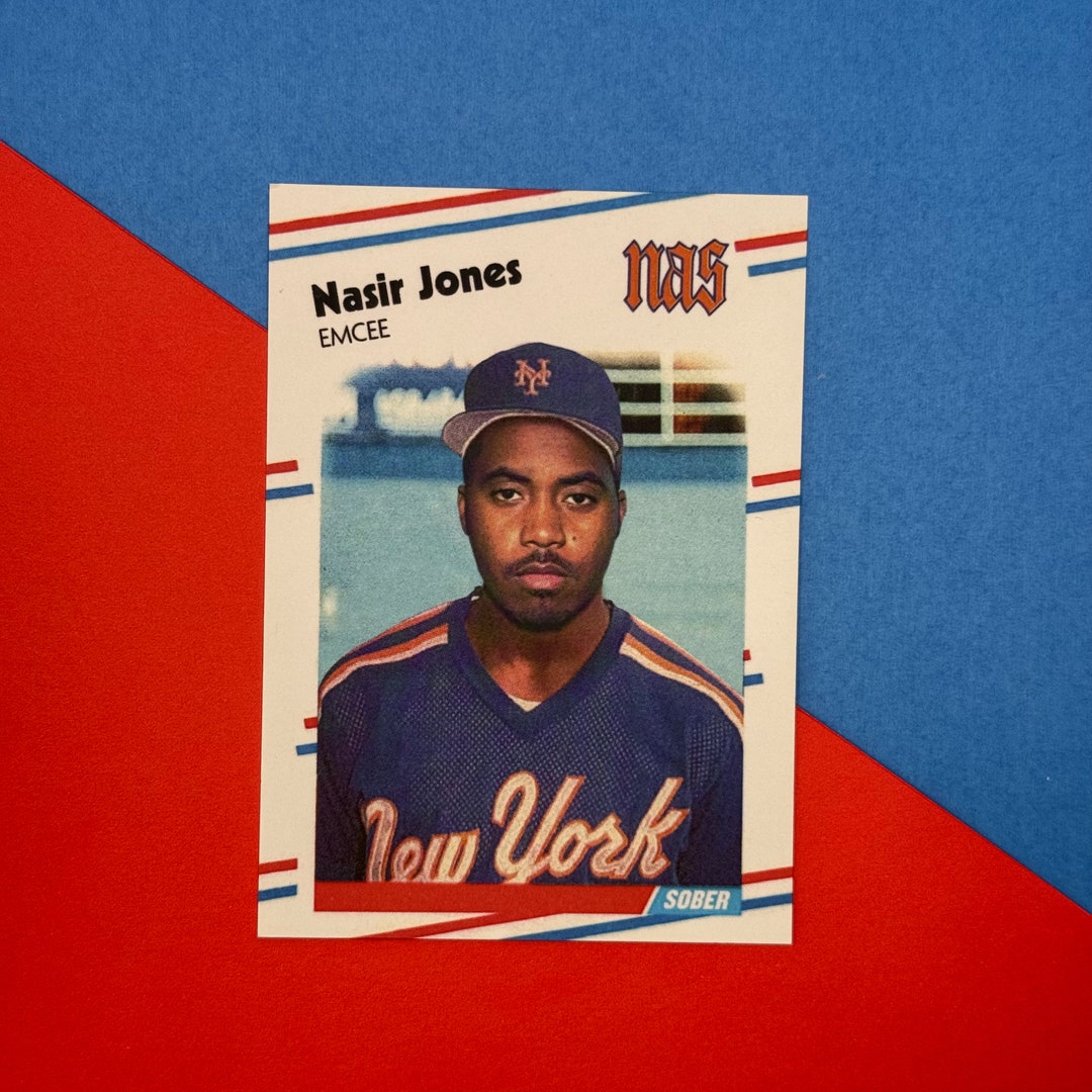 Nas Baseball Card / Illmatic / Rap / Hip Hop / Queens / New York - Etsy