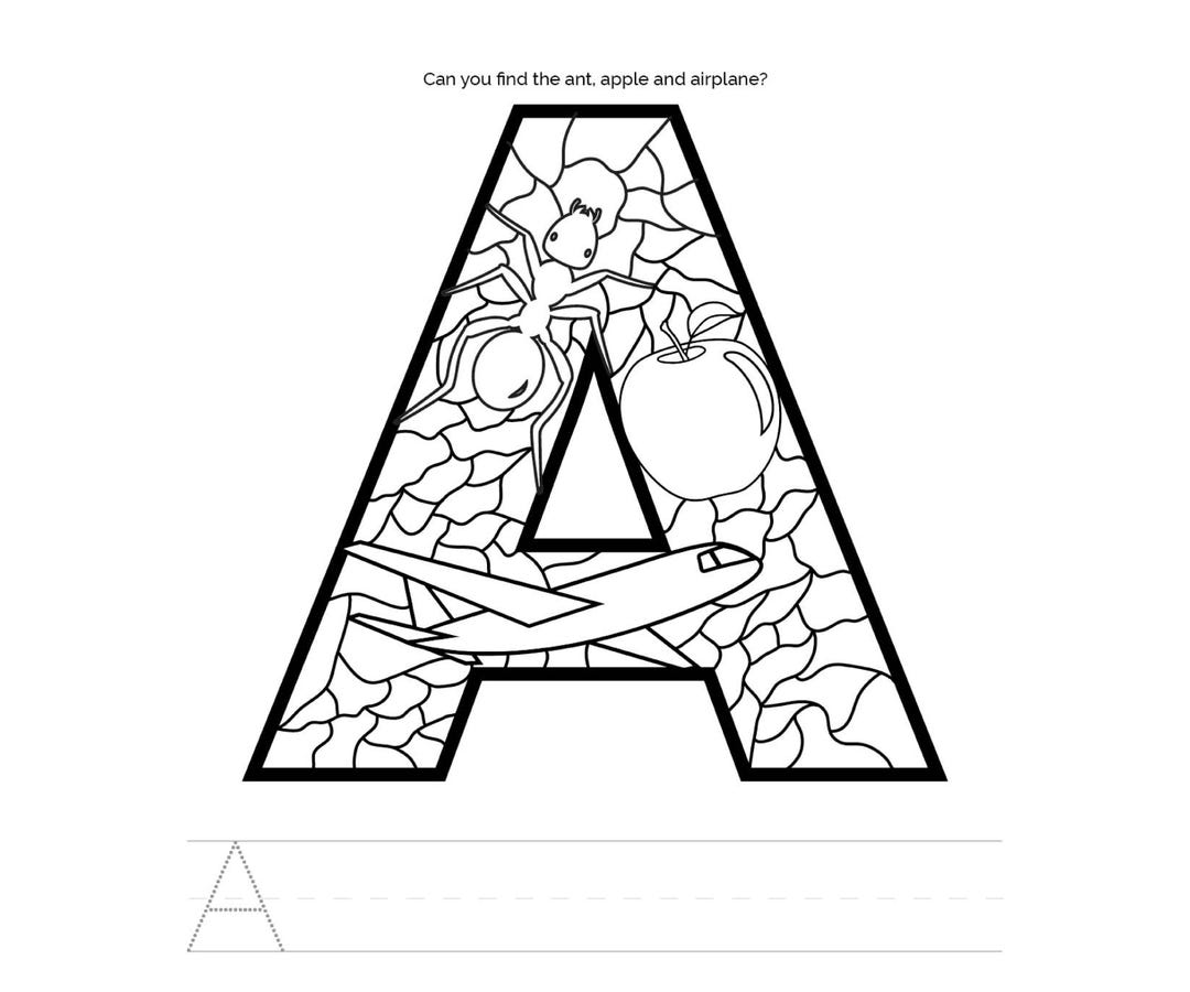 Letter A - Learn to Write | Pre-school | Elementary | Homeschool ...