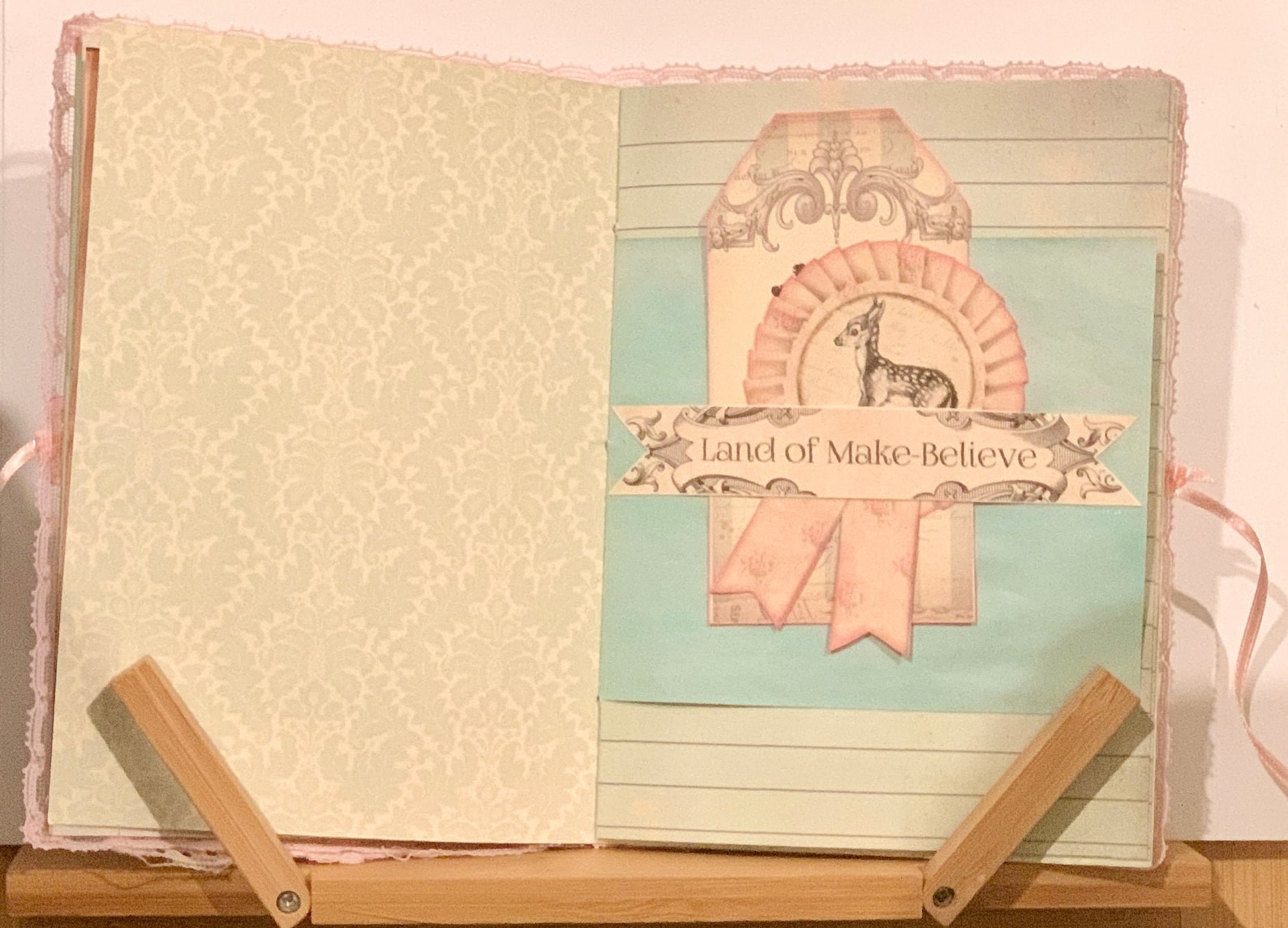 A Once Upon A Time Paper Doll Handmade Journal - Etsy