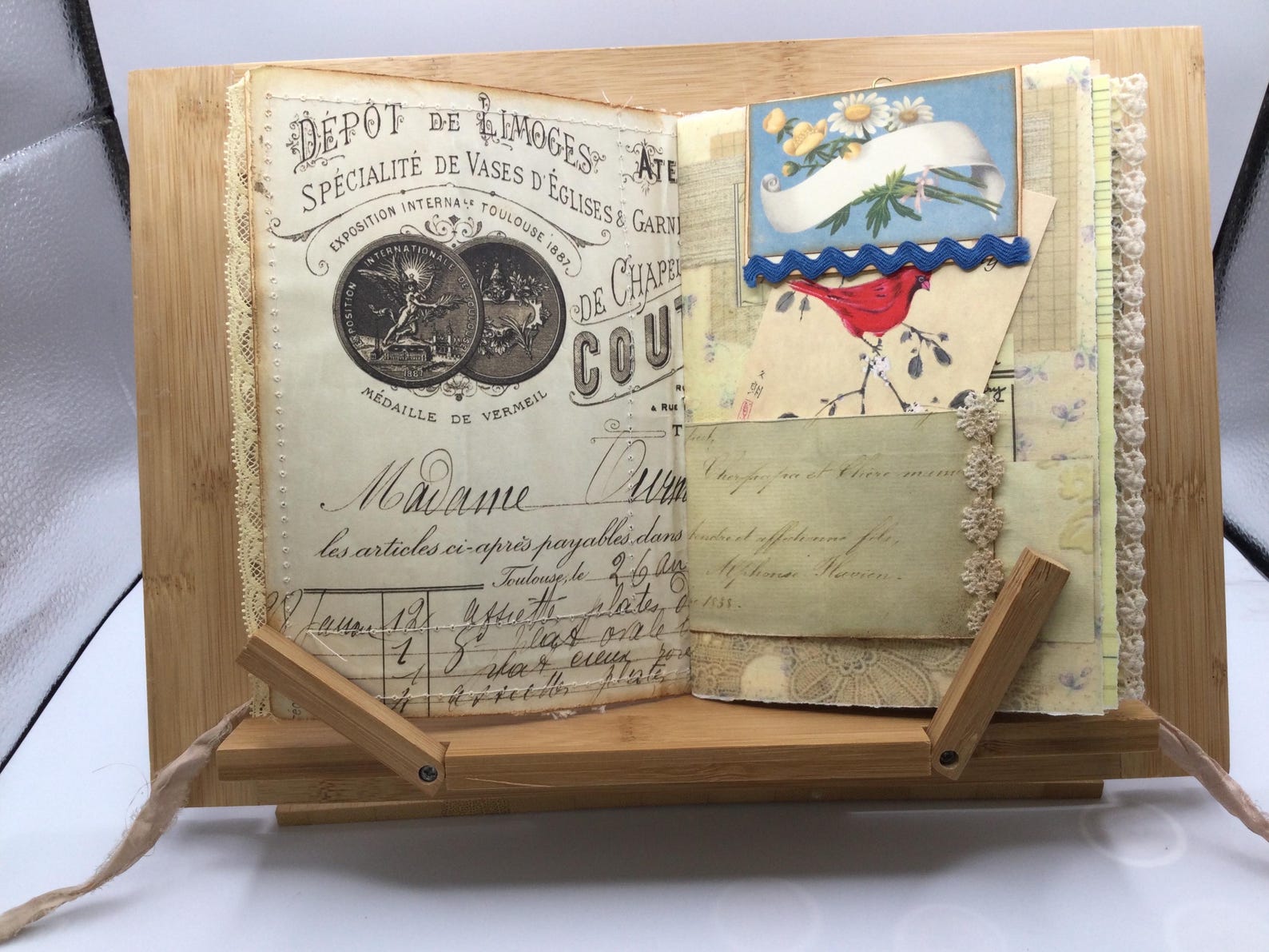A French Style Adorable Handmade Journal - Etsy