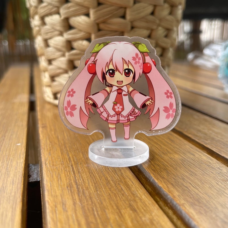 Pink Hatsune Miku Figure - Etsy