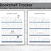 Printable Bookshelf Tracker, Reading Tracker, Book Tracker, Books to ...