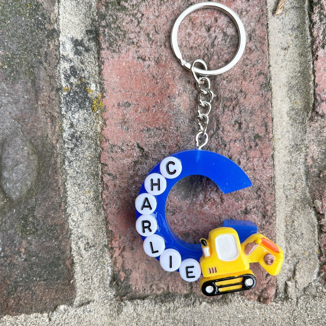 Personalized Resin Keychain - Vehicle Edition - Etsy