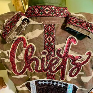 Kansas City Chiefs Camouflage Jacket - Etsy