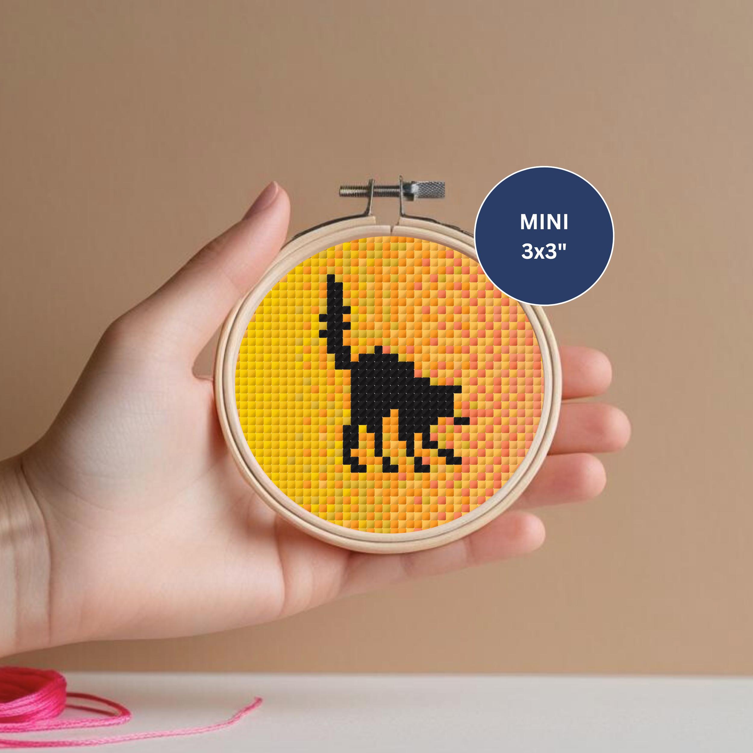 Mini Cat Cross Stitch Pattern PDF - Etsy