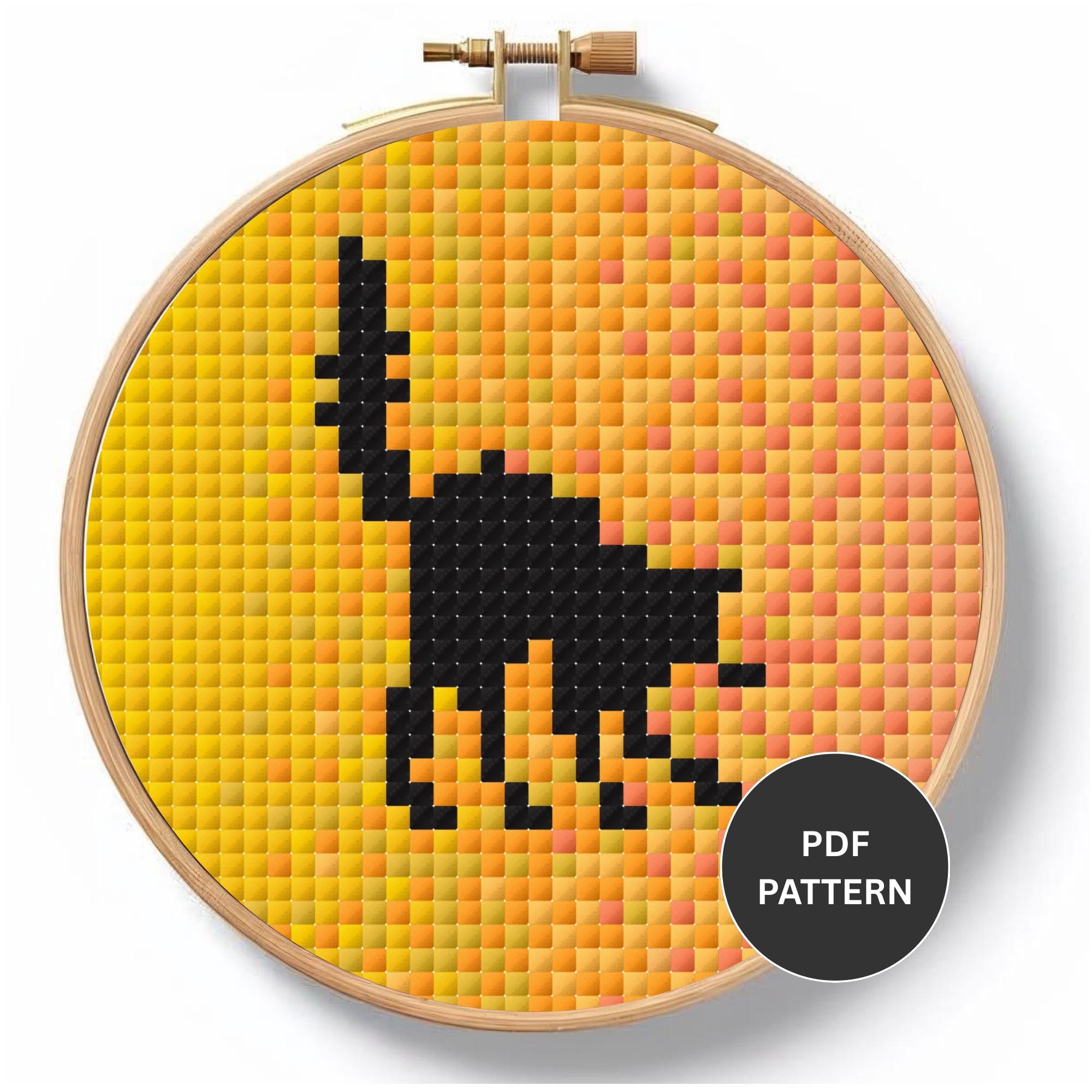 Mini Cat Cross Stitch Pattern PDF - Etsy