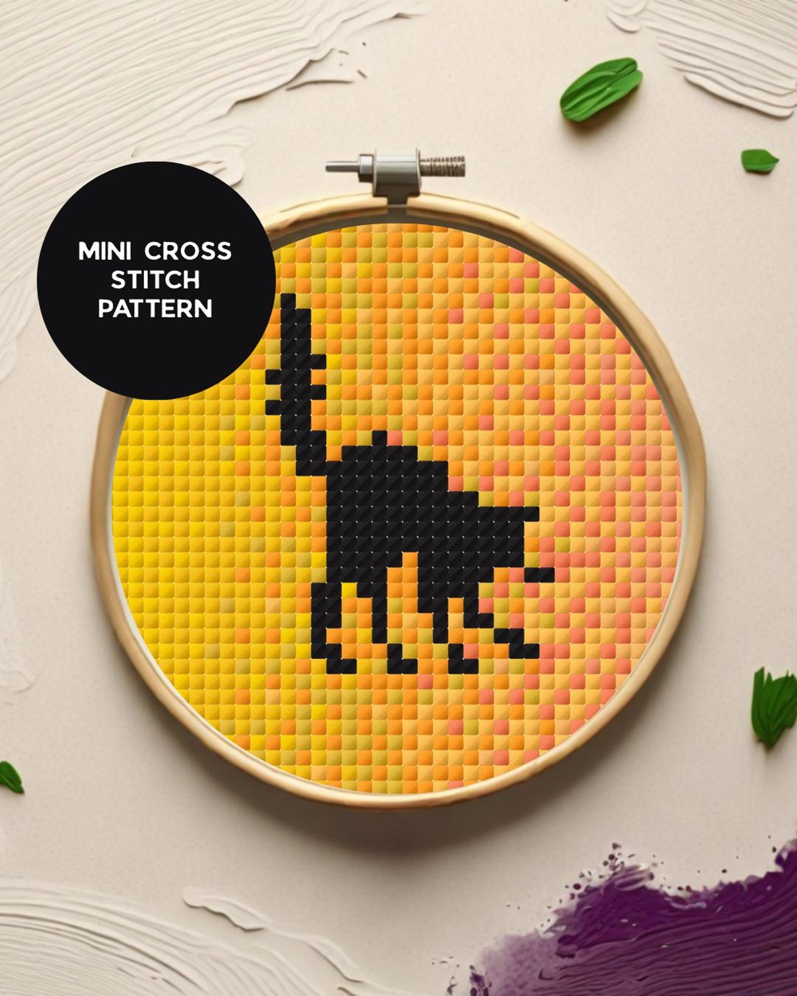 Mini Cat Cross Stitch Pattern PDF - Etsy