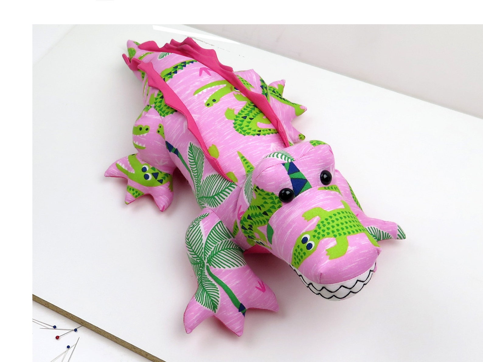 Crocodile Toy Sewing Pattern PDF INSTANT DOWNLOAD - Etsy