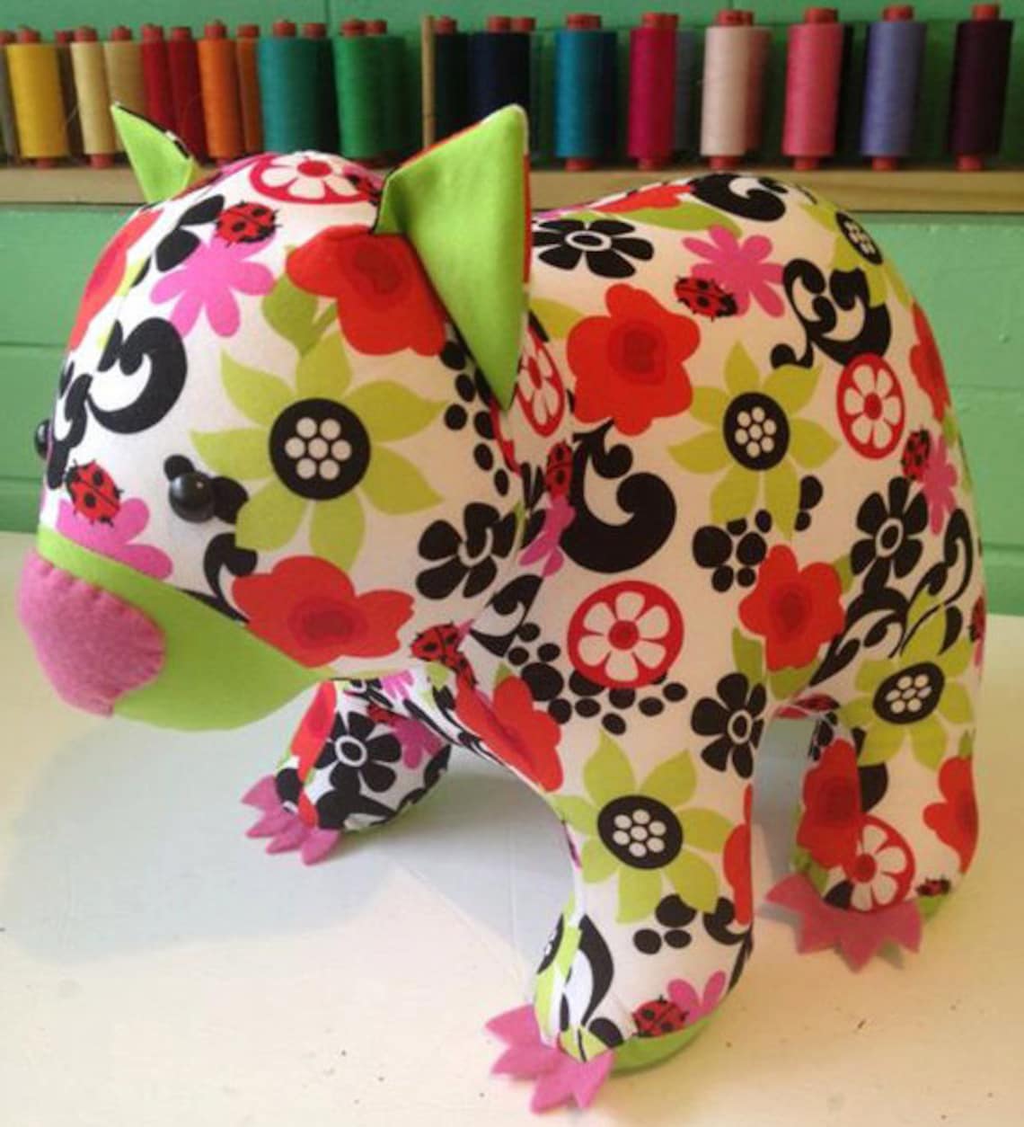 Wodger Wombat Plush Toy PDF Pattern INSTANT DOWNLOAD - Etsy